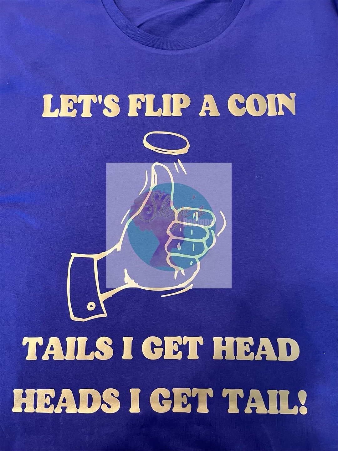 Head or Tail Que Shirt (please See Description) - Etsy