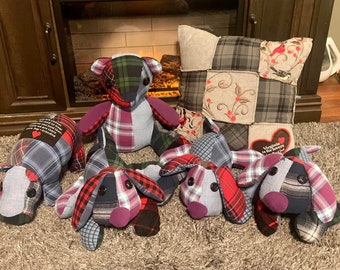 Memory Stuffed Animals and Keepsakes - Etsy