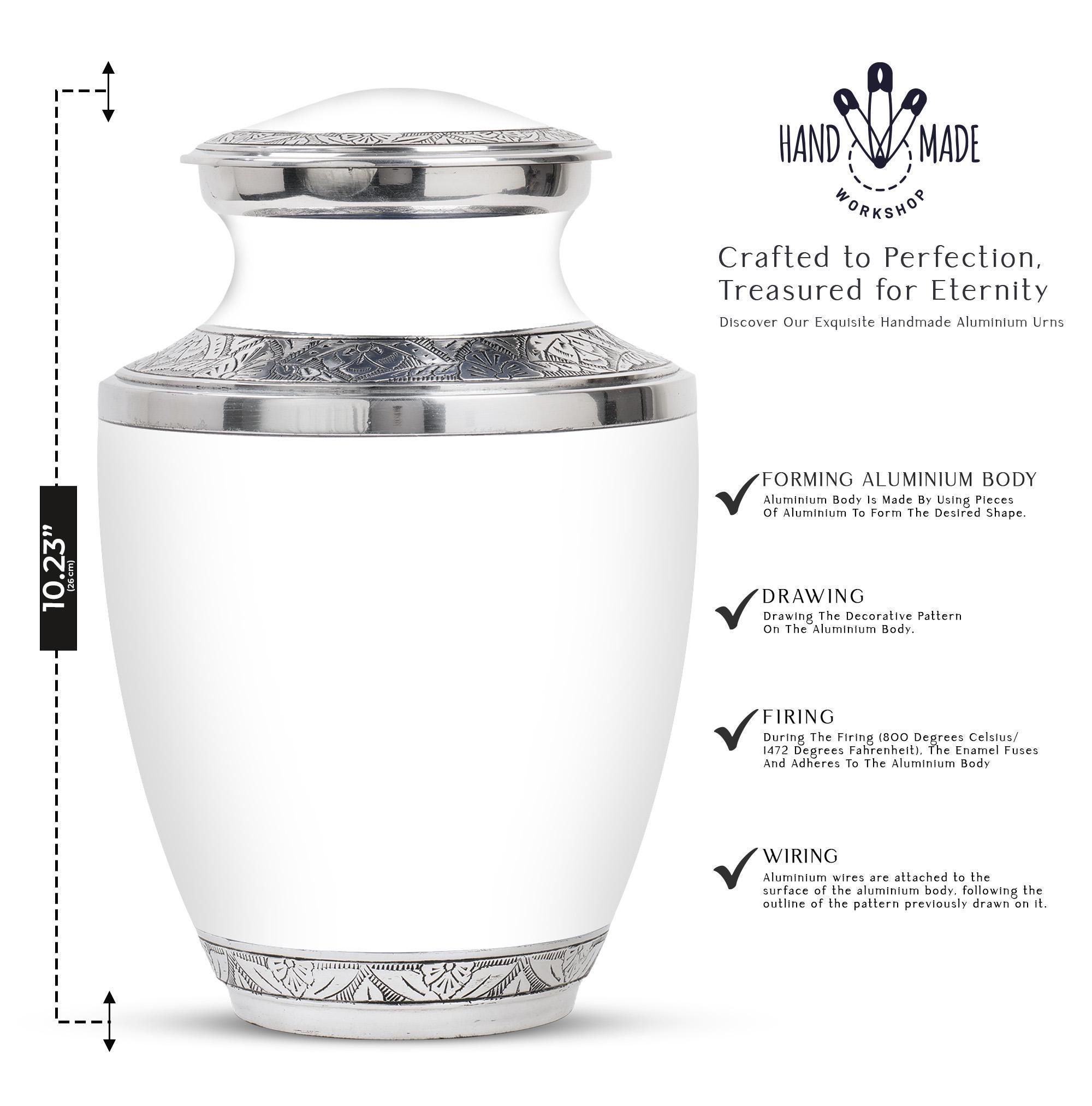 Personalized Cremation Urn: Photo & Text Custom Aluminum Urn - Etsy