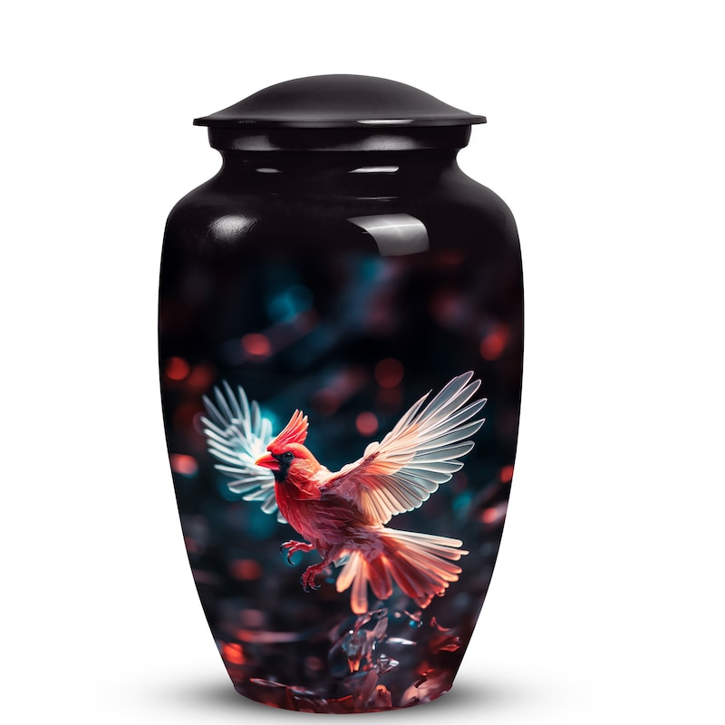 Cardinal in Flight - Etsy