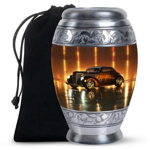 Vintage Car Cremation Memorial Urn - Classic Design Adult Human Urn 1 ...