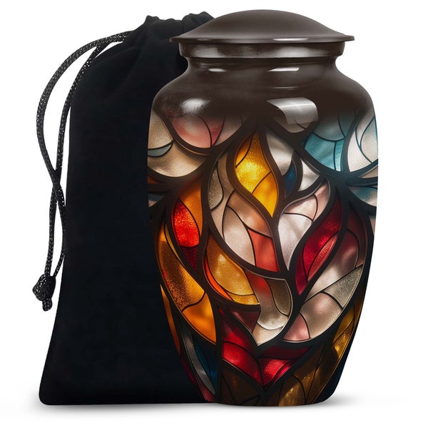 Stained Glass Cremation Urns - Etsy
