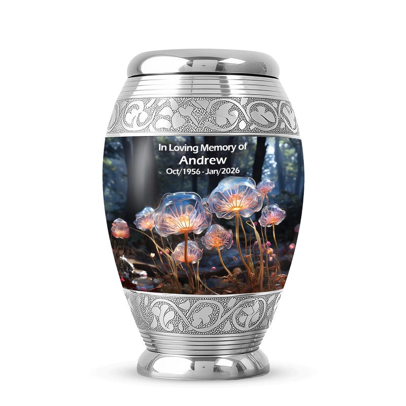 Mini Urns With Mushrooms - Etsy