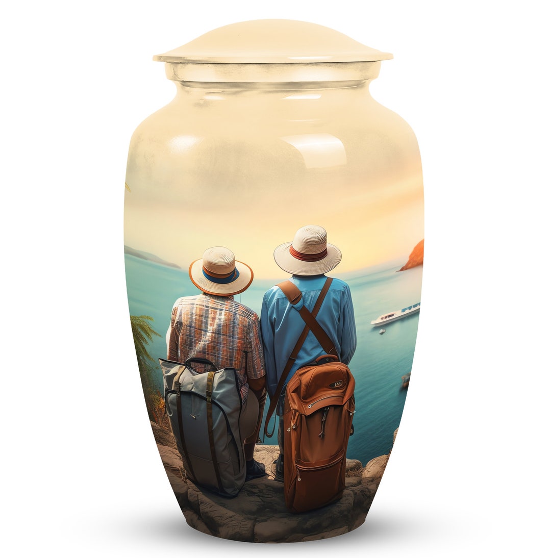 Cremate Urn for Human Ashes, Urn for Human Ashes Full Size, Small Urn ...