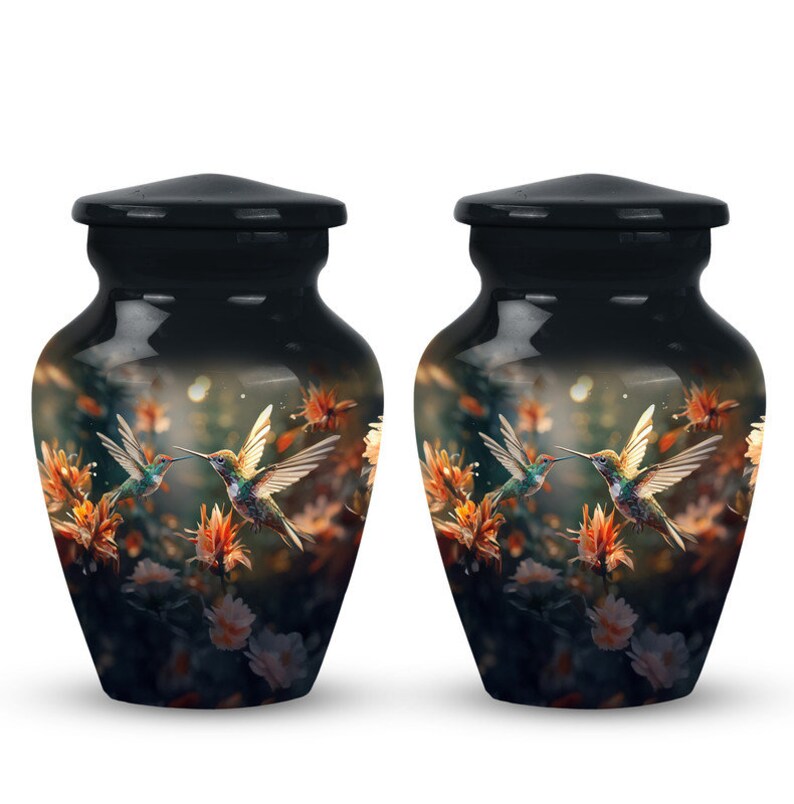 Flying Hummingbird Memorial Urns for Human Ashes, Decorative Urn for ...