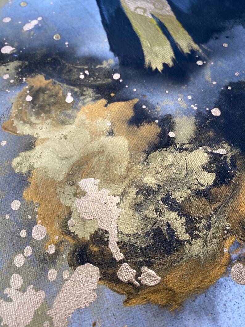 Kaba Art Canvas Gold Deco Islamic Home Decor Mecca Acrylic - Etsy