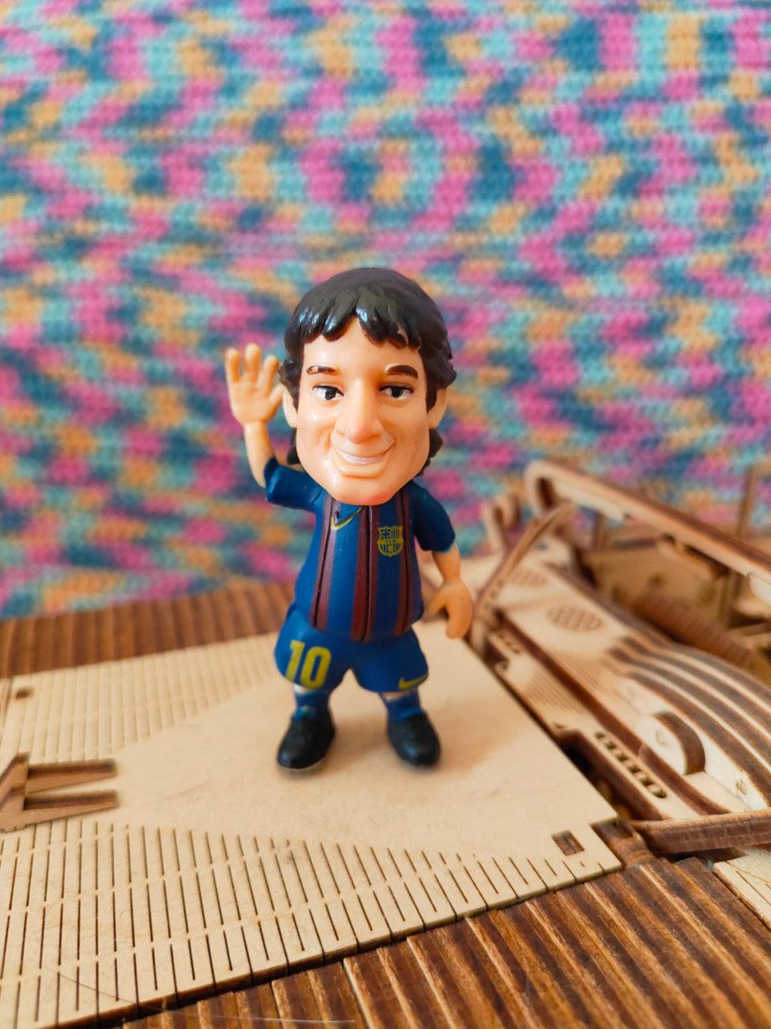 Lionel Messi Soccer Fan Figurine Messi 10 Collector's Item, Soccer ...