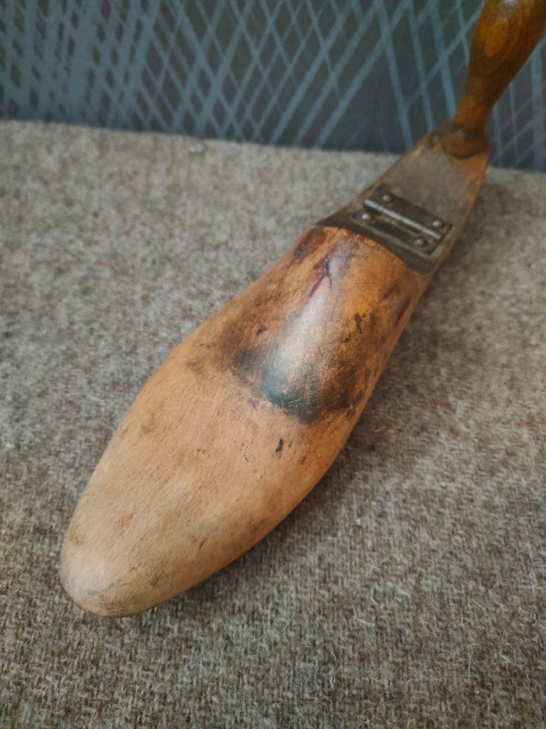 Right Foot Wooden Shoe Block,retro,antique Wooden Molds of Old Cobbler,vintage Item,shoemaker's ...