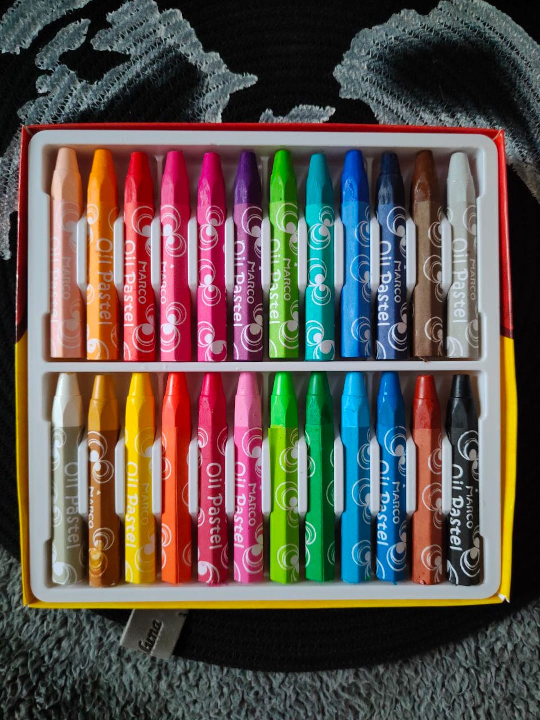 Soft Oil Pastels Set 24/36 Drawing Crayons Art Pastels Colored Crayons ...