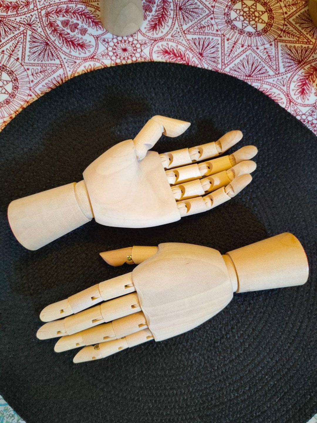 Artistic Wooden Mannequin Rotating Ornament Left Arm 7 Inch,artist ...