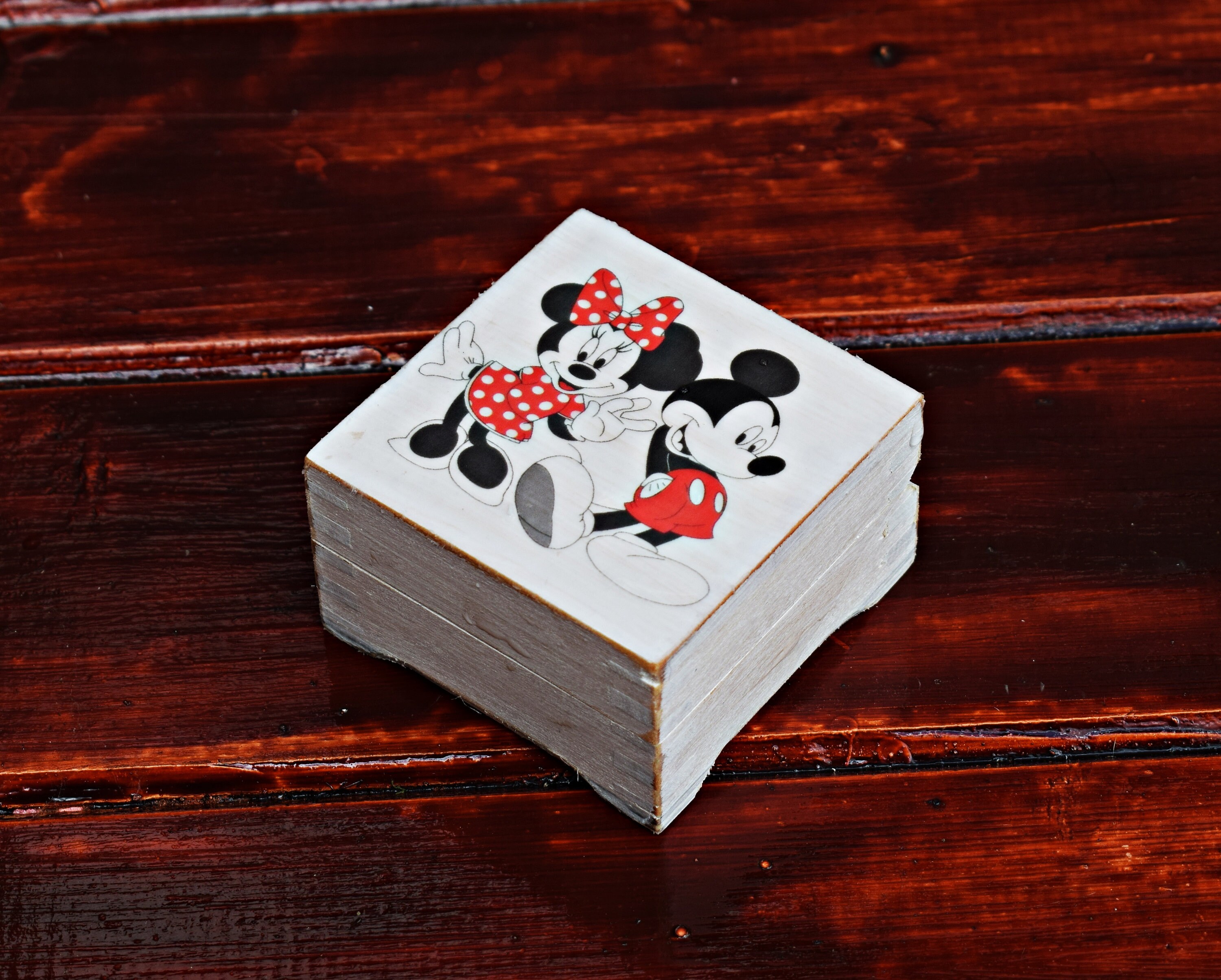Disney Inspired Mickey and Minnie Ring Box Wedding Proposal Box ...