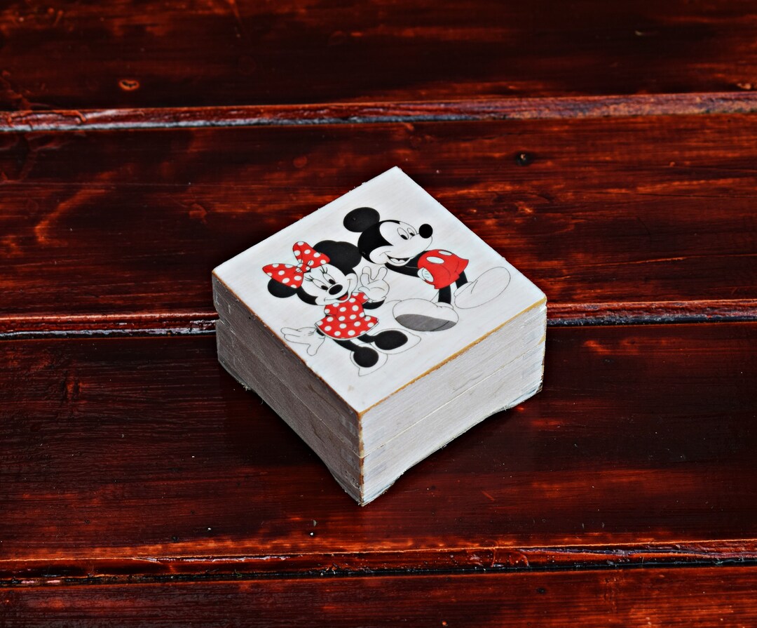 Disney Inspired Mickey and Minnie Ring Box Wedding Proposal Box ...