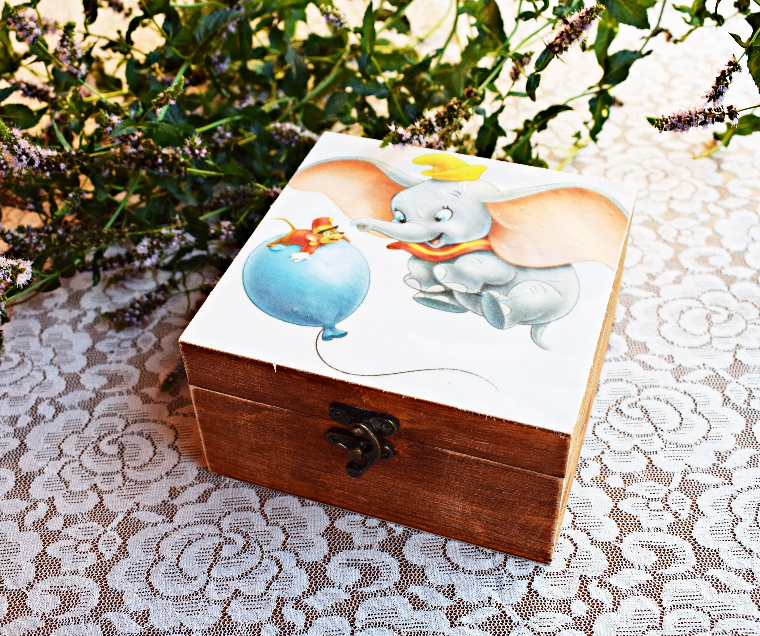 Disney Dumbo Nursery Baby Gift, Dumbo Baby Shower Gift, Keepsake Memory ...