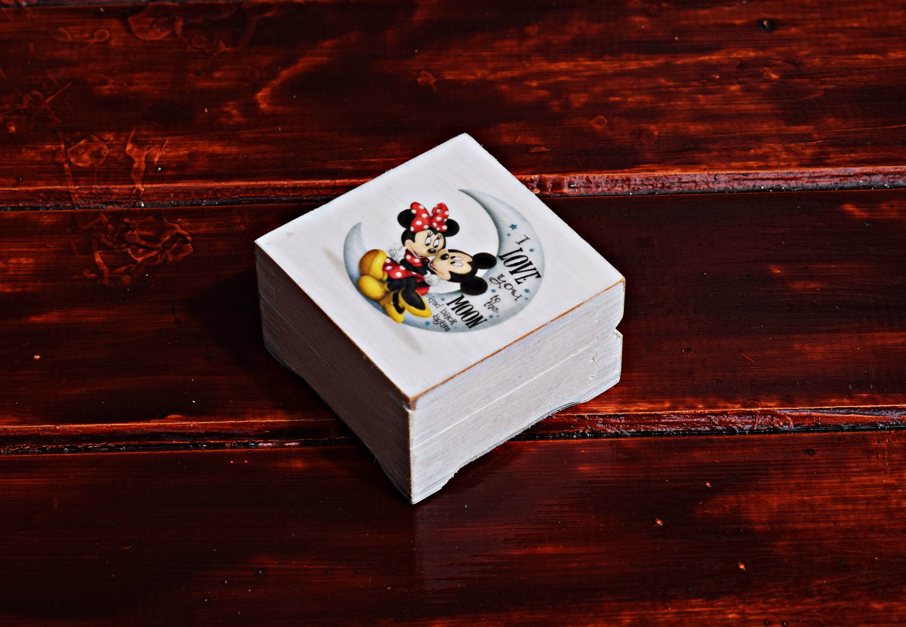 Mickey Mouse and Minnie Mouse Ring Box, Wedding Proposal Box ...