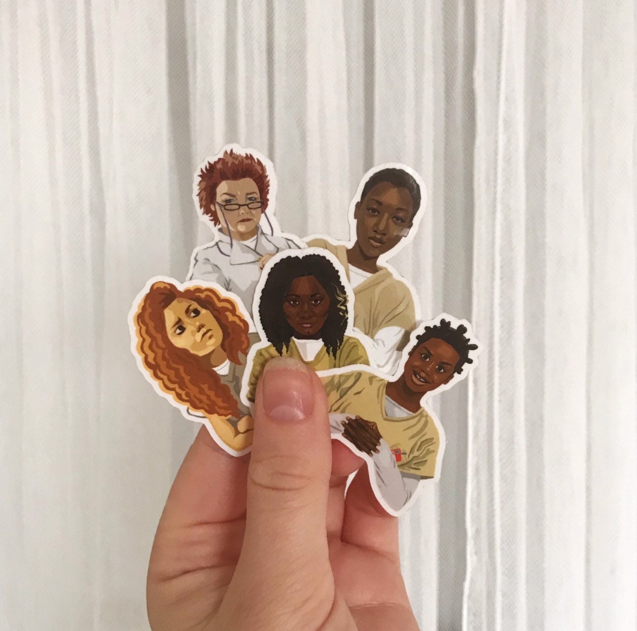 Sticker Pack Orange is the New Black Inspired OITNB All Five - Etsy