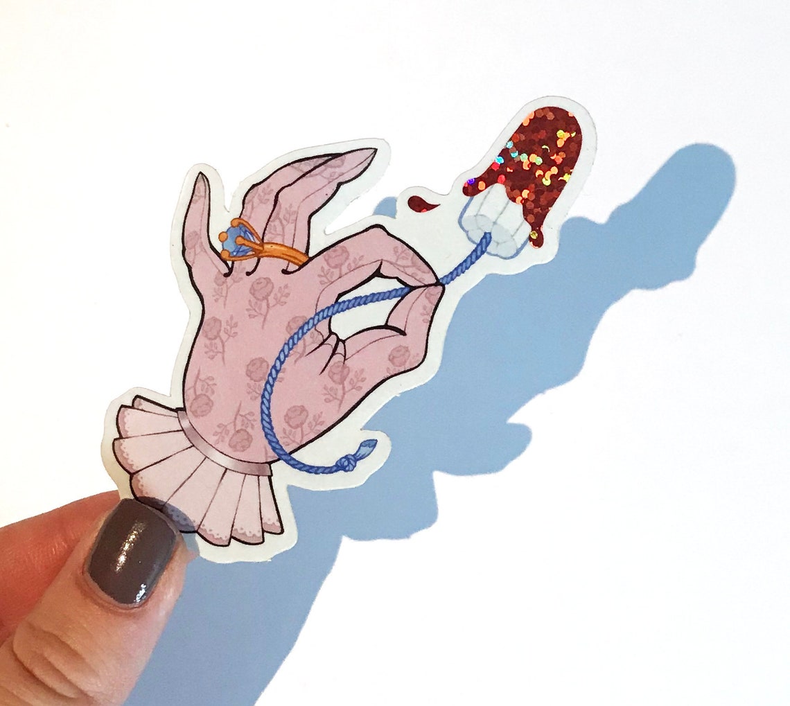 Glitter Tampon Sticker Scratchproof Vinyl Laptoplabel Feminist - Etsy