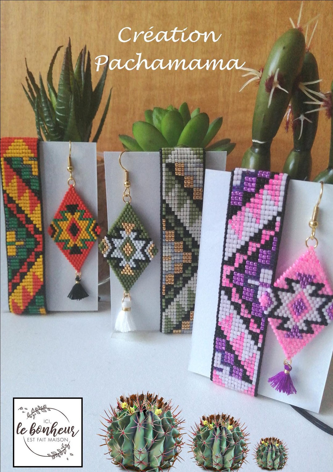 INCAS Earrings, Miyuki Earrings, Native American Earrings, Handmade ...