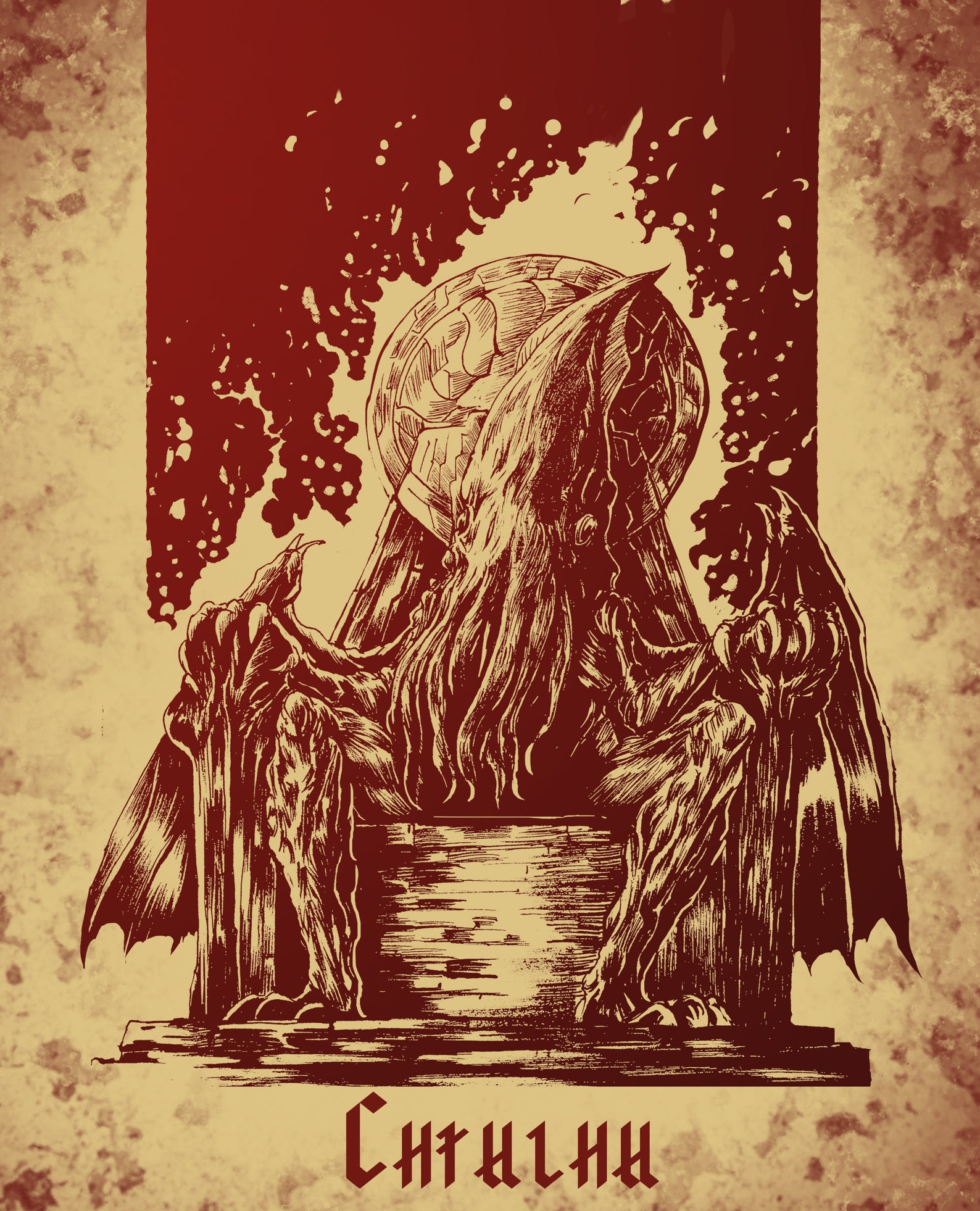 Arkham Horror LCG deep One Box - Etsy