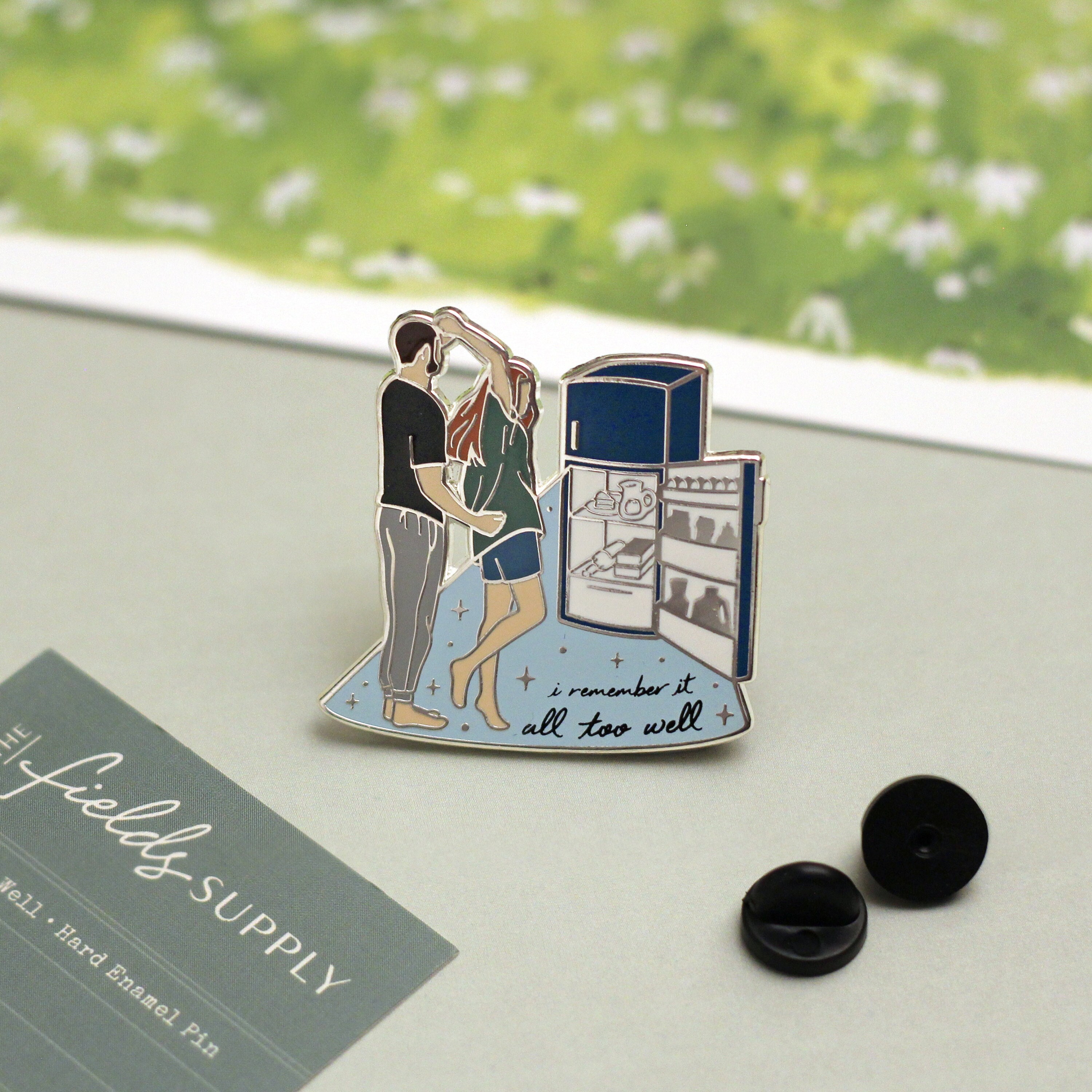 All Too Well blue Hard Enamel Pin - Etsy