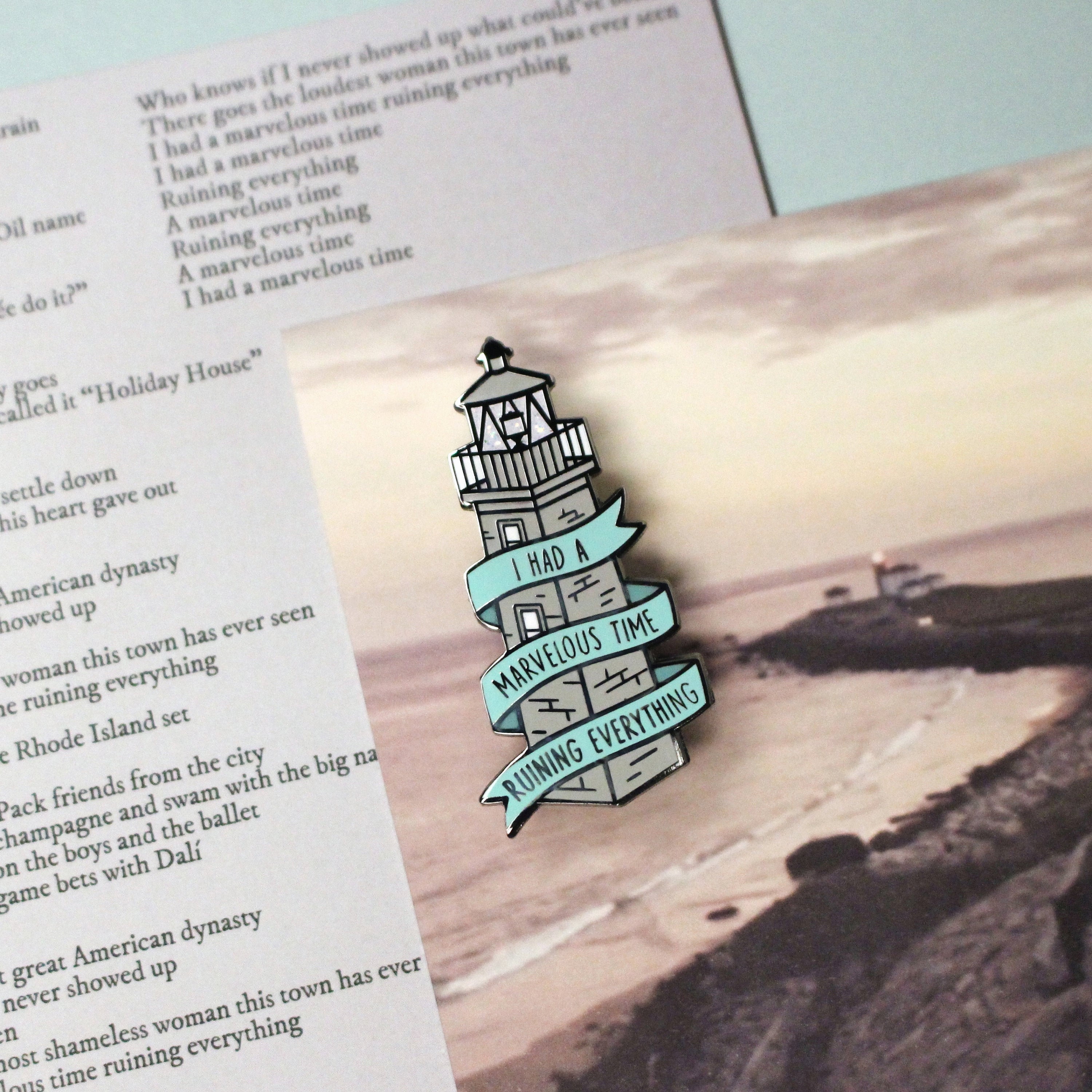 Marvelous Time Hard Enamel Pin | Etsy