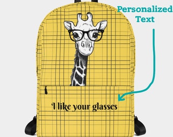 Giraffe Backpack | Etsy