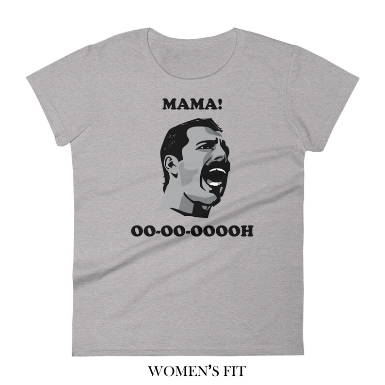 Freddie Mercury Mama Ooh Family Tees Funny Mother's Day - Etsy