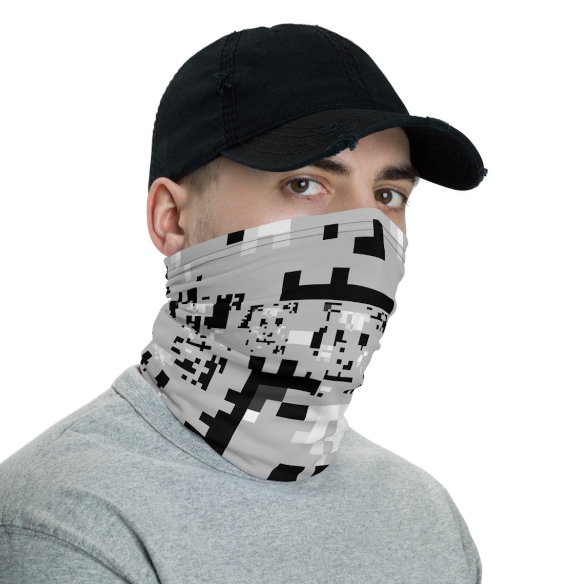 Anti Surveillance Neck Gaiter Anti Facial Recognition Mask | Etsy