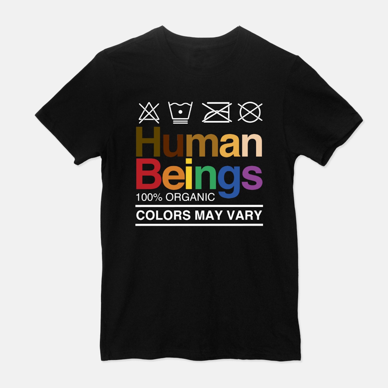 Human Beings Colors May Vary Pride T-shirt, Racial Equality Tee - Etsy