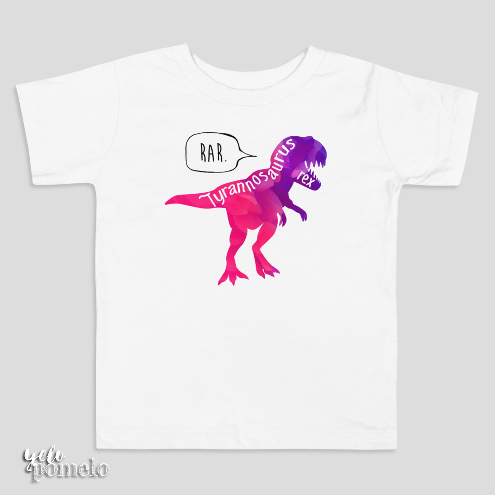 Girls Tyrannosaurus Rex Shirt Girls Dinosaur Shirt Pink | Etsy