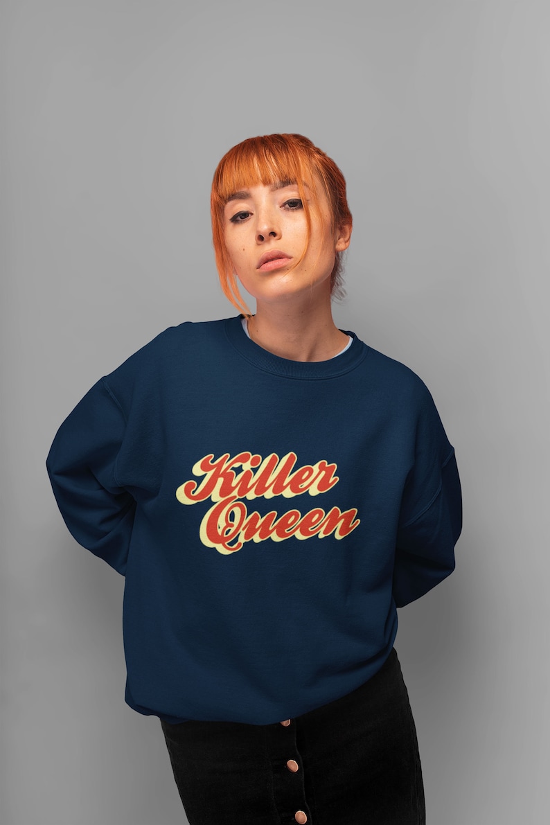 Killer Queen Sweatshirt Fun Retro Style Gift for Queen Fans - Etsy UK