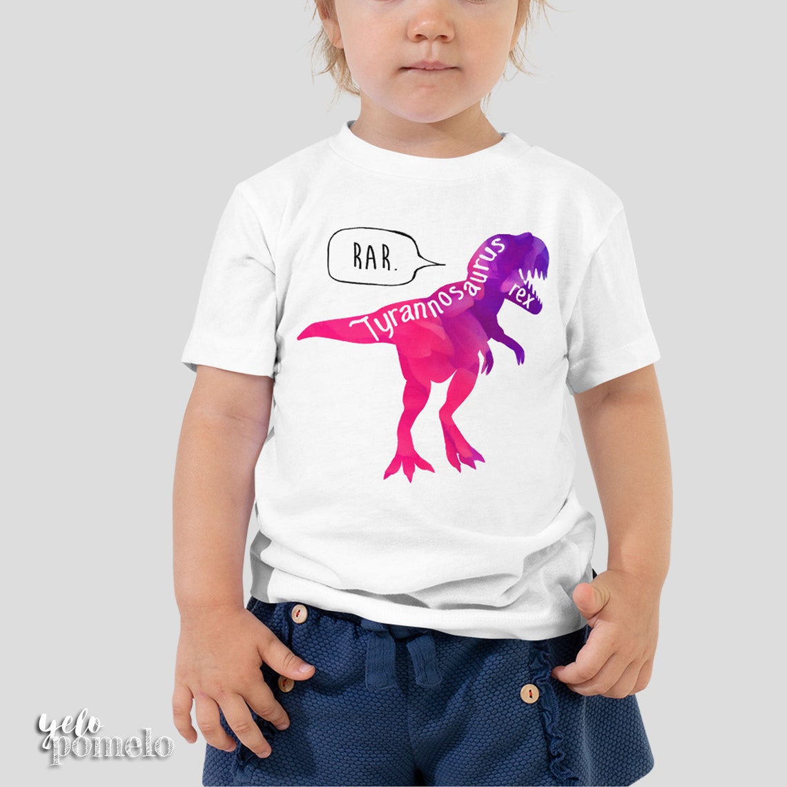 Girls Tyrannosaurus Rex Shirt Girls Dinosaur Shirt Pink | Etsy