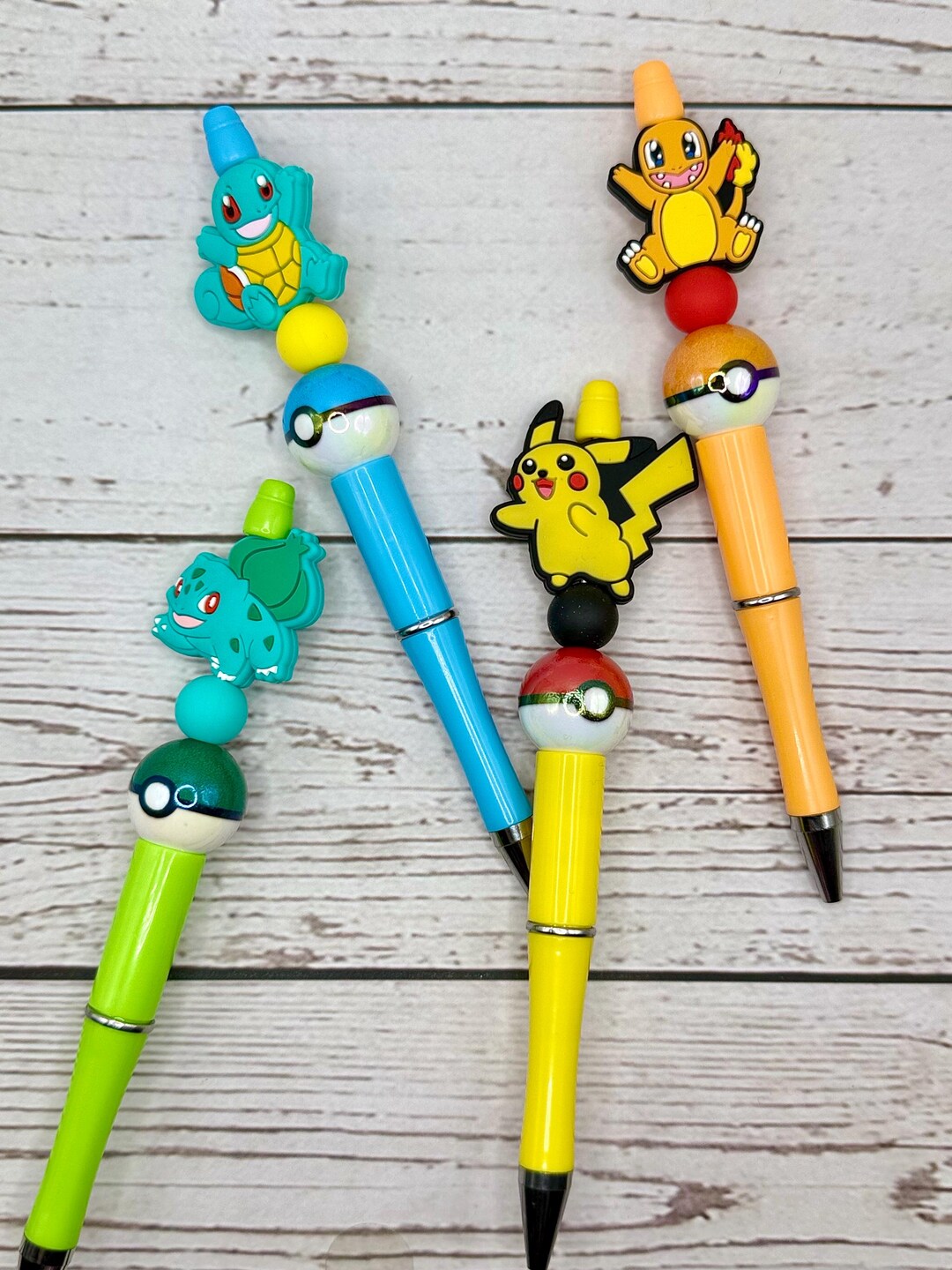 Silicone Pokémon Beaded Pens - Etsy