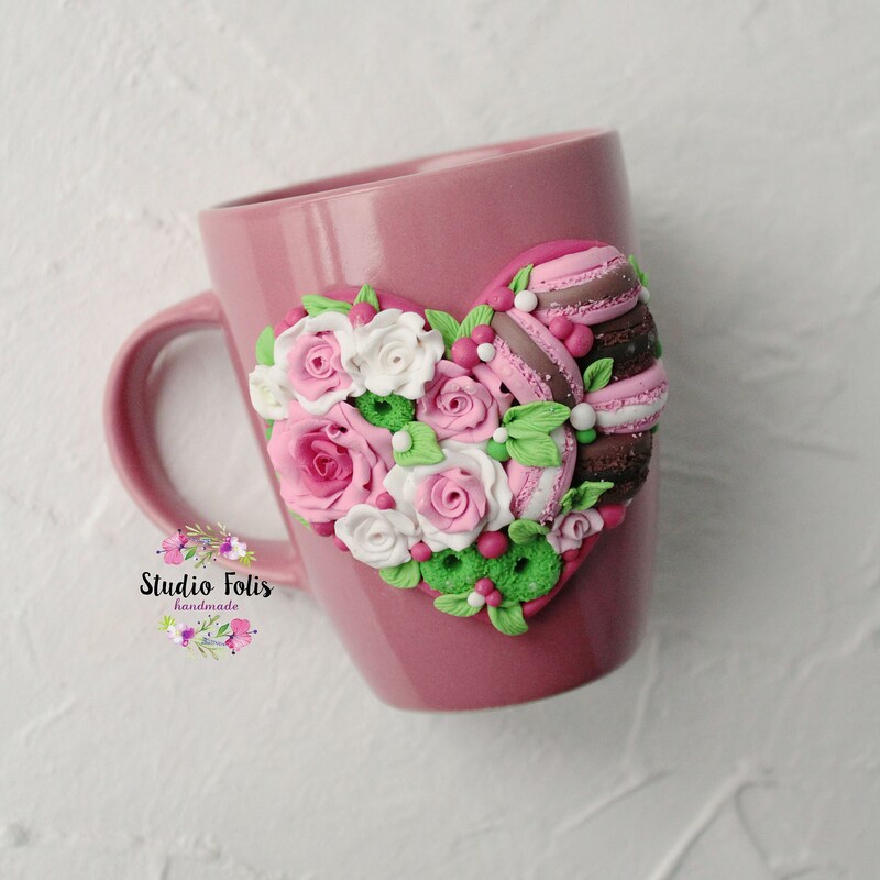 Polymer Clay Mug - Etsy