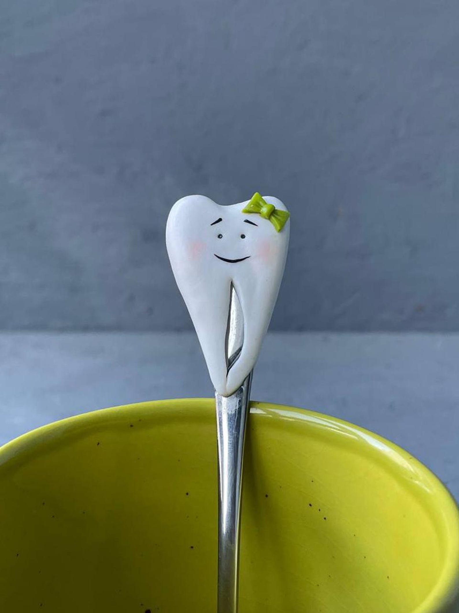 Tooth Mug, Dentis Mug Personalized, Gift for Doctor, Polymer Clay ...