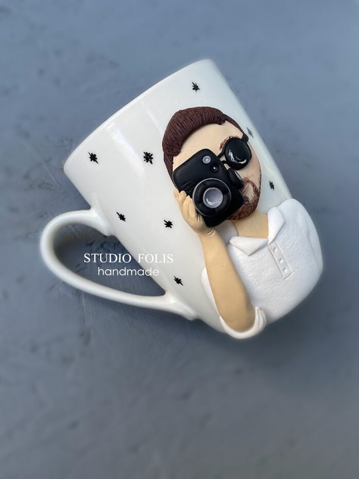 Personalized Photographer Mug, Custom Gift for Photographer Man ...