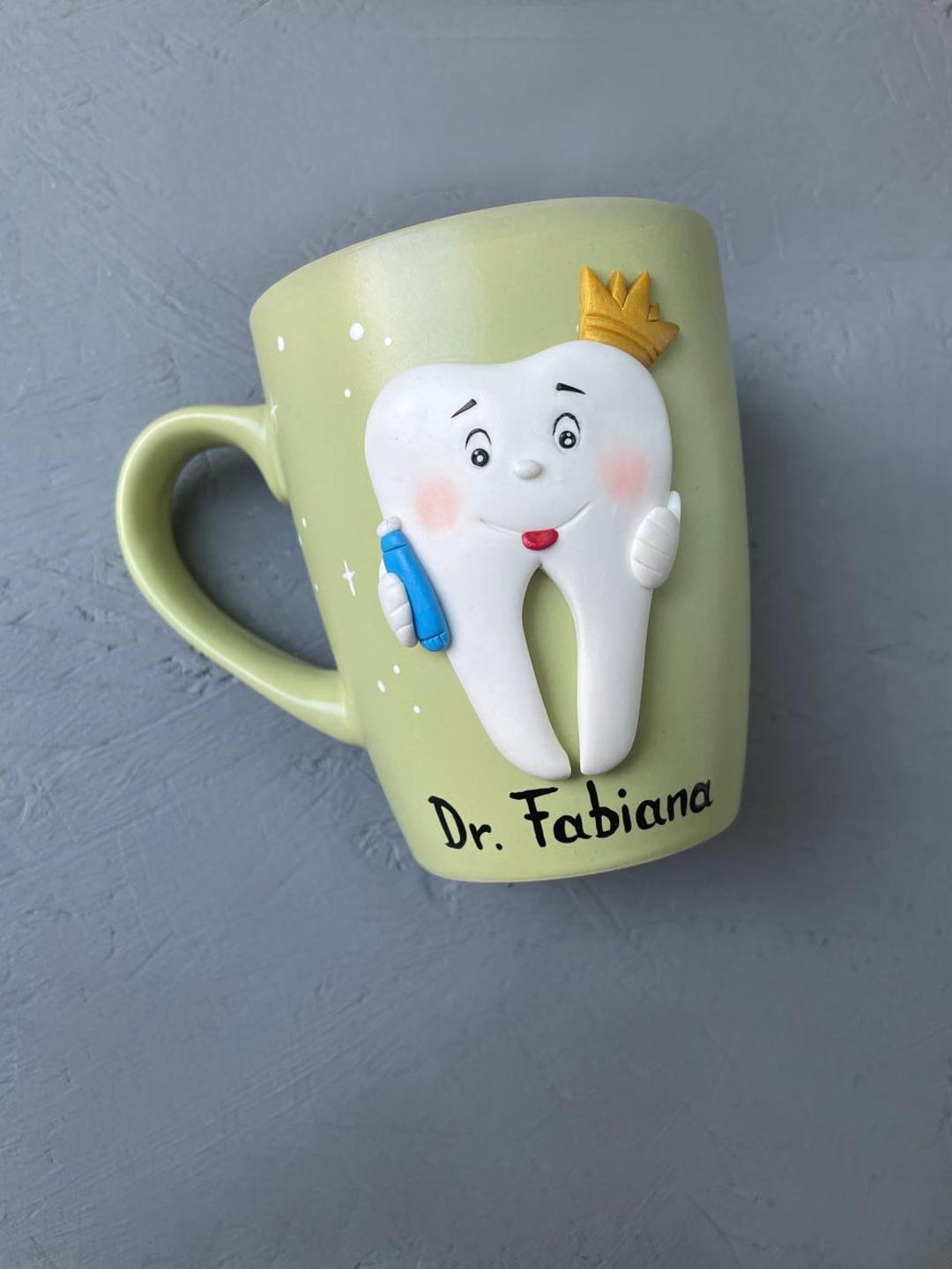 Personalized Teeth Doctor Mug With Name, Custom Gift for Dentis, Dental ...