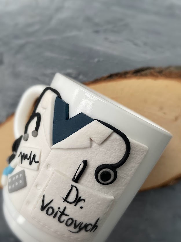 Custom Doctor Mug Personalised Gift for Doctor Handmade - Etsy Israel