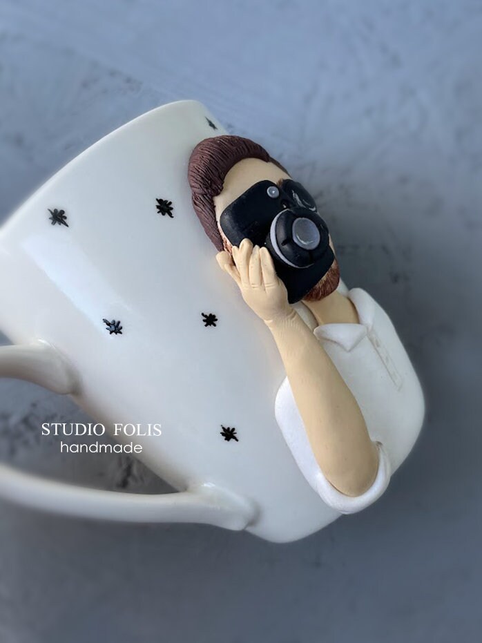 Personalized Photographer Mug, Custom Gift for Photographer Man ...