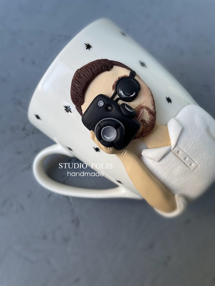 Personalized Photographer Mug, Custom Gift for Photographer Man ...