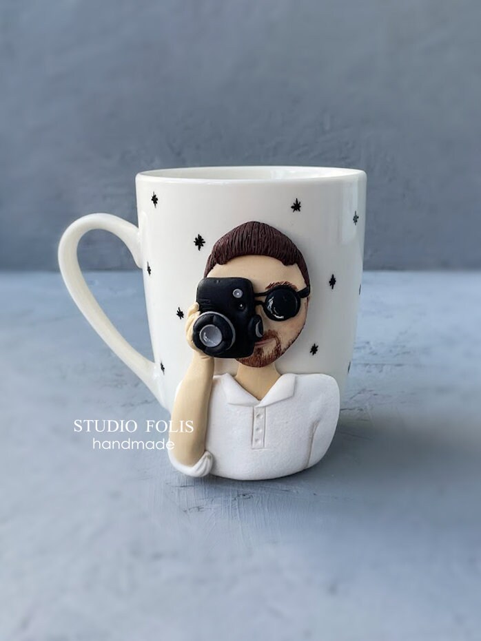 Personalized Photographer Mug, Custom Gift for Photographer Man ...