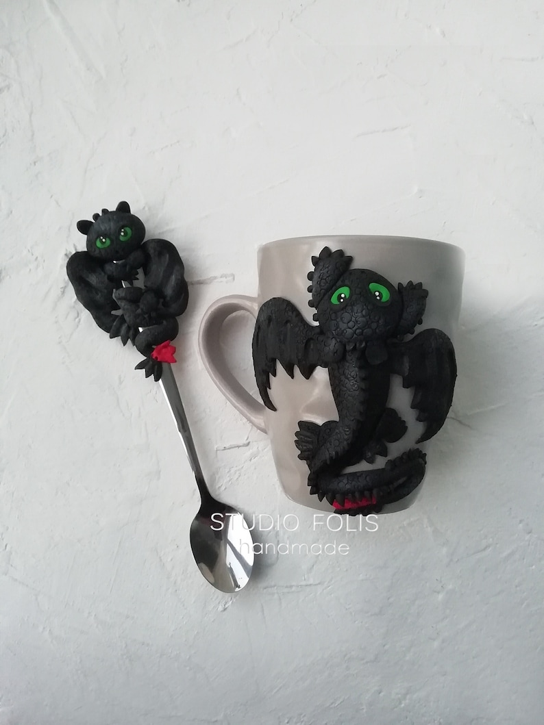 Toothless Dragon Mug How to Train Your Dragon Personalized - Etsy