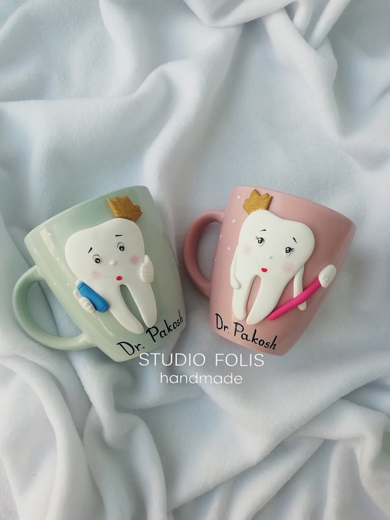 Personalized Teeth Doctor Mug With Name, Custom Gift for Dentis, Dental ...