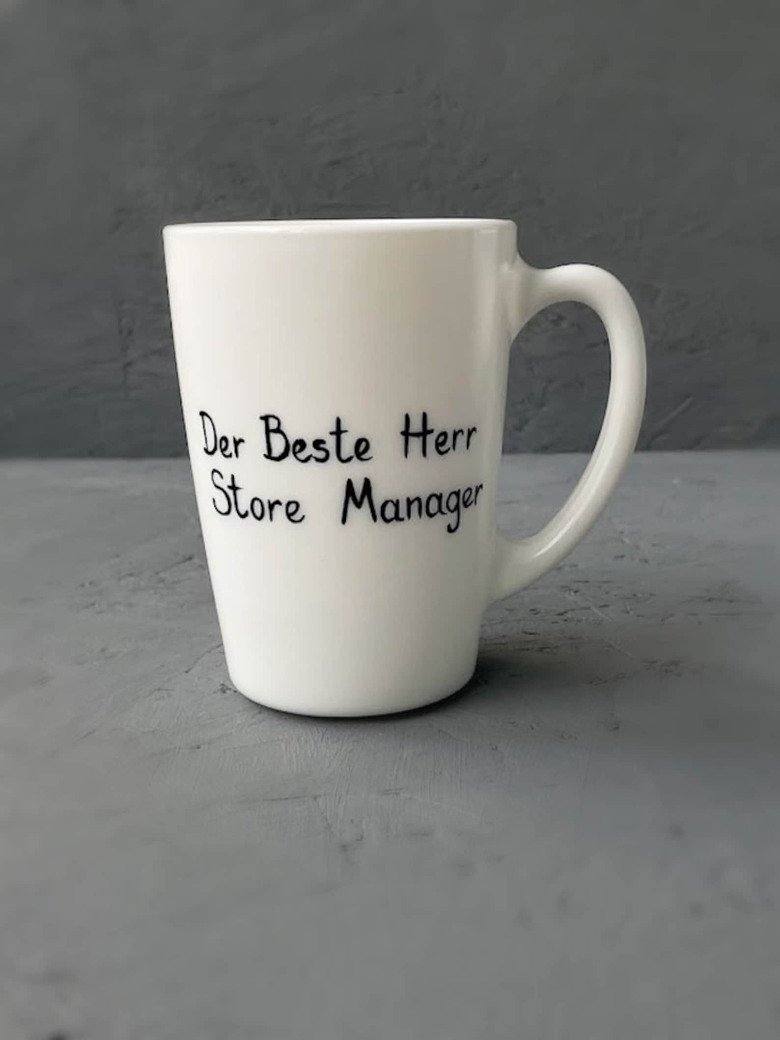 Personalized Best Manager Mug, Custom Portrait Mug From Photo, Coffee ...
