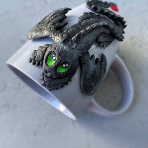 Toothless Dragon Mug, How to Train Your Dragon, Personalized Gift for ...