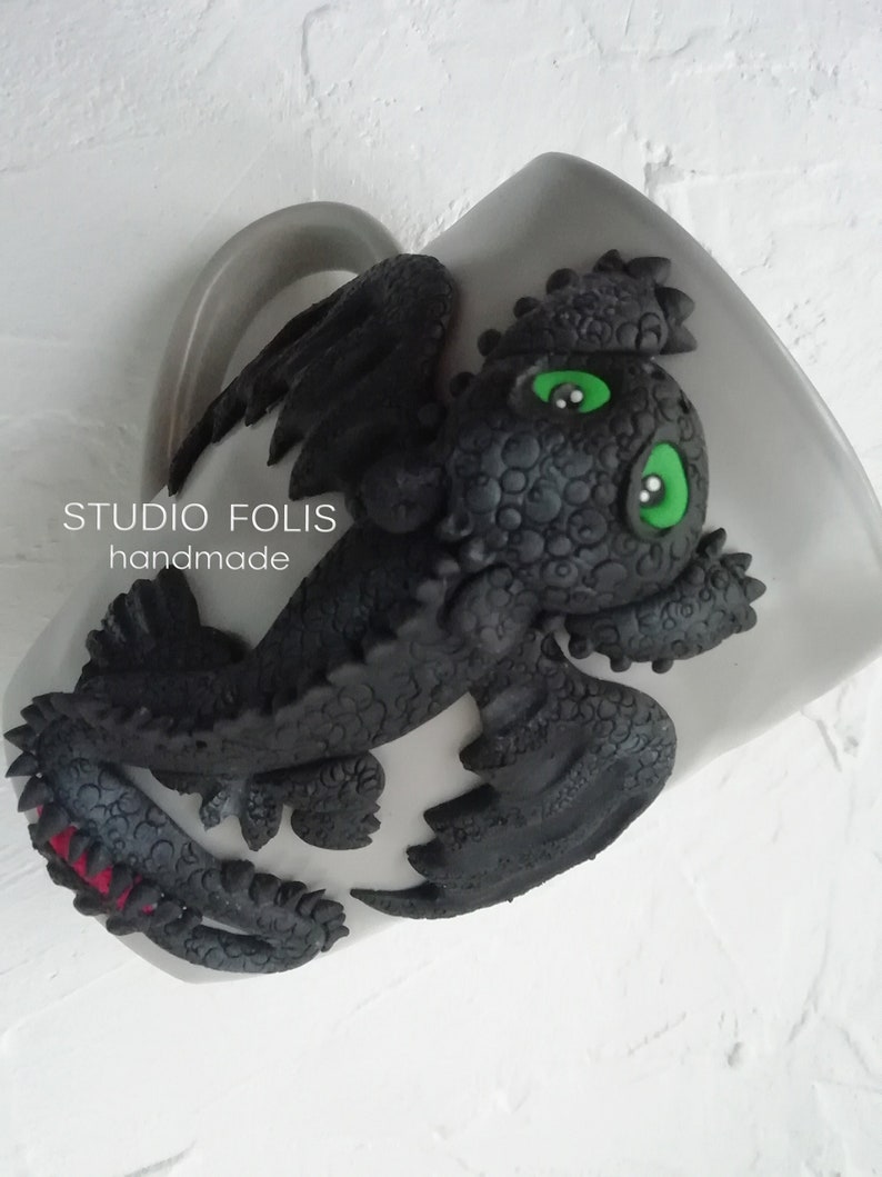 Toothless Dragon Mug How to Train Your Dragon Personalized - Etsy