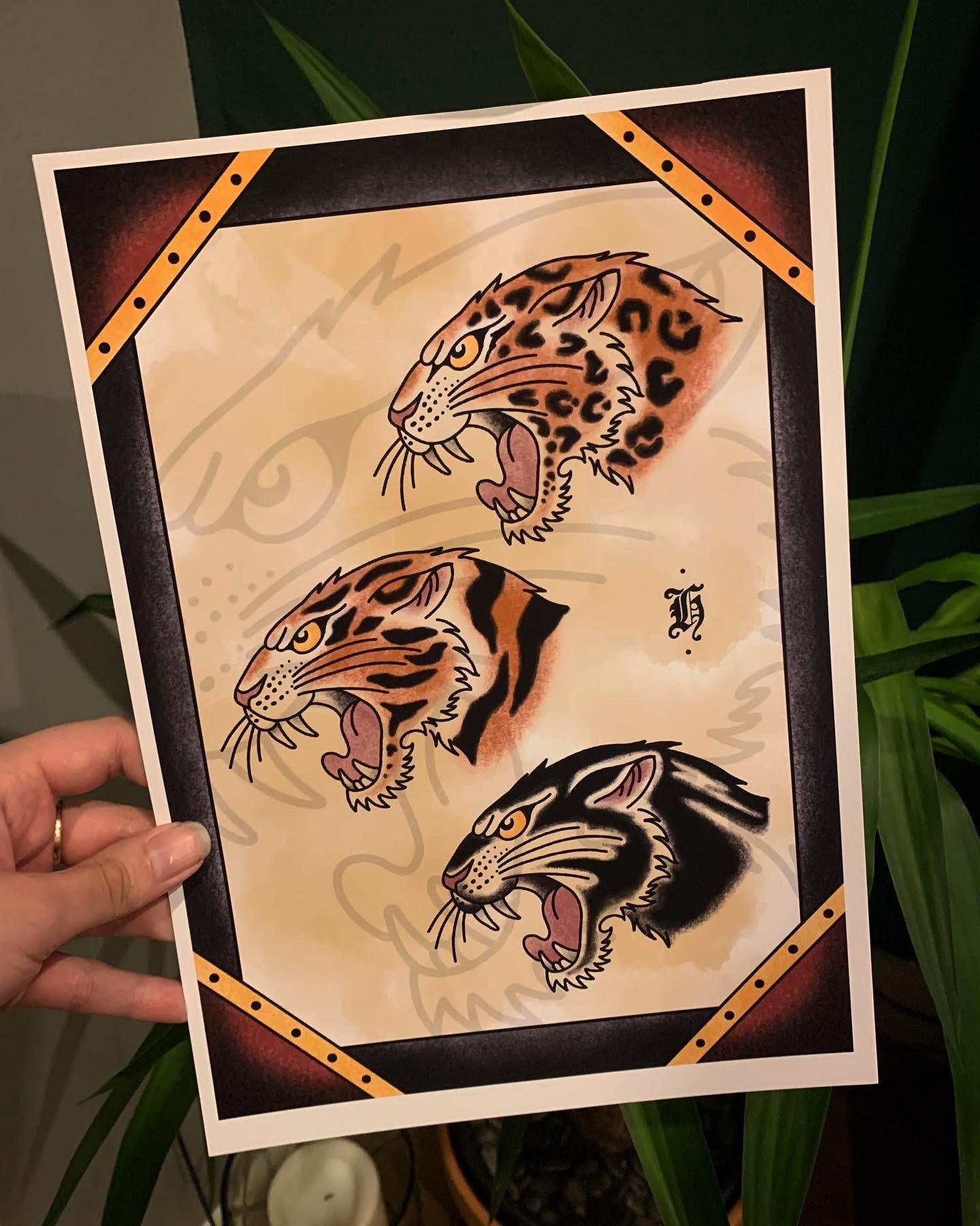 Sailor Jerry Tiger Head