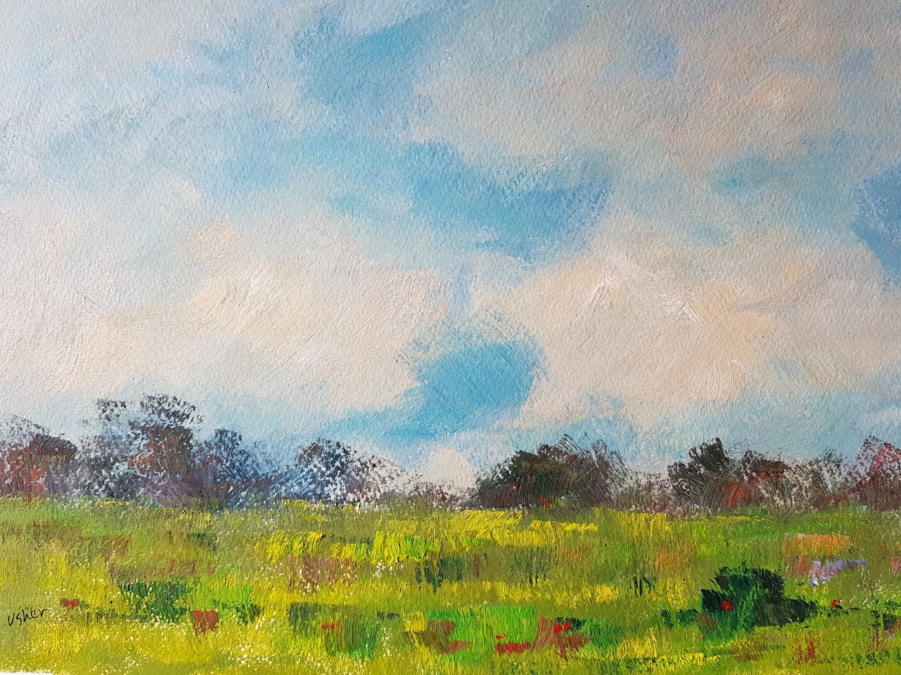 Abstract Field - Etsy UK