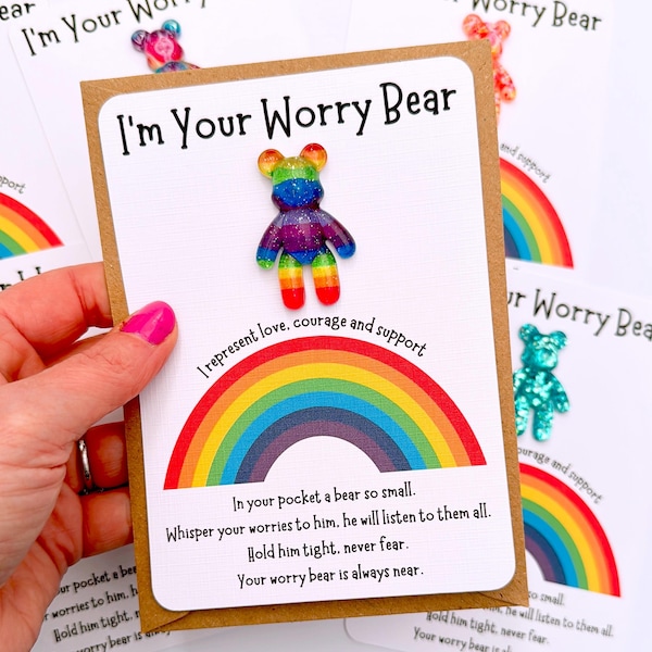 Worry Bear - Etsy UK