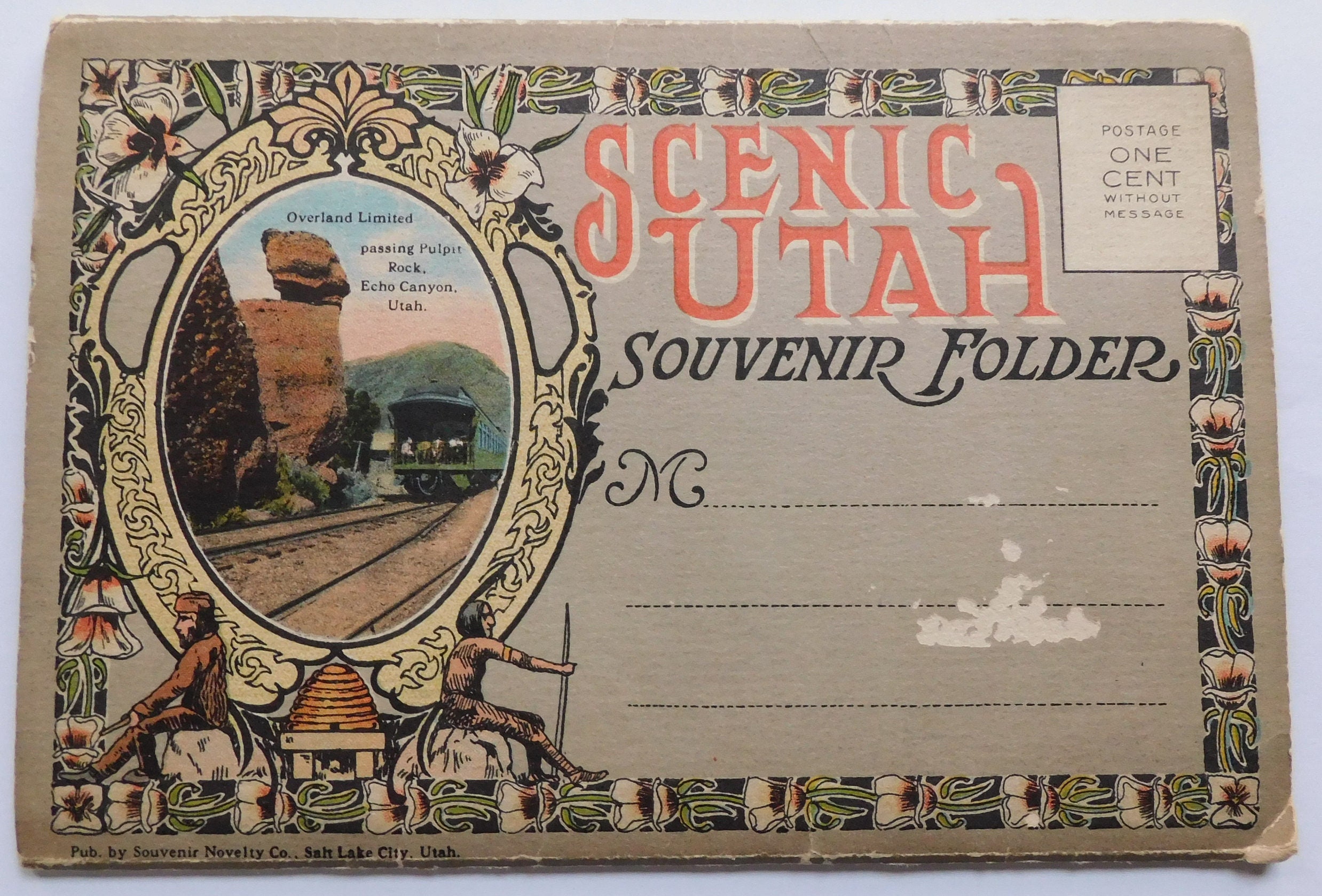 Utah Two Early 1900s Postcard Folders Art & Collectibles Collectibles ...
