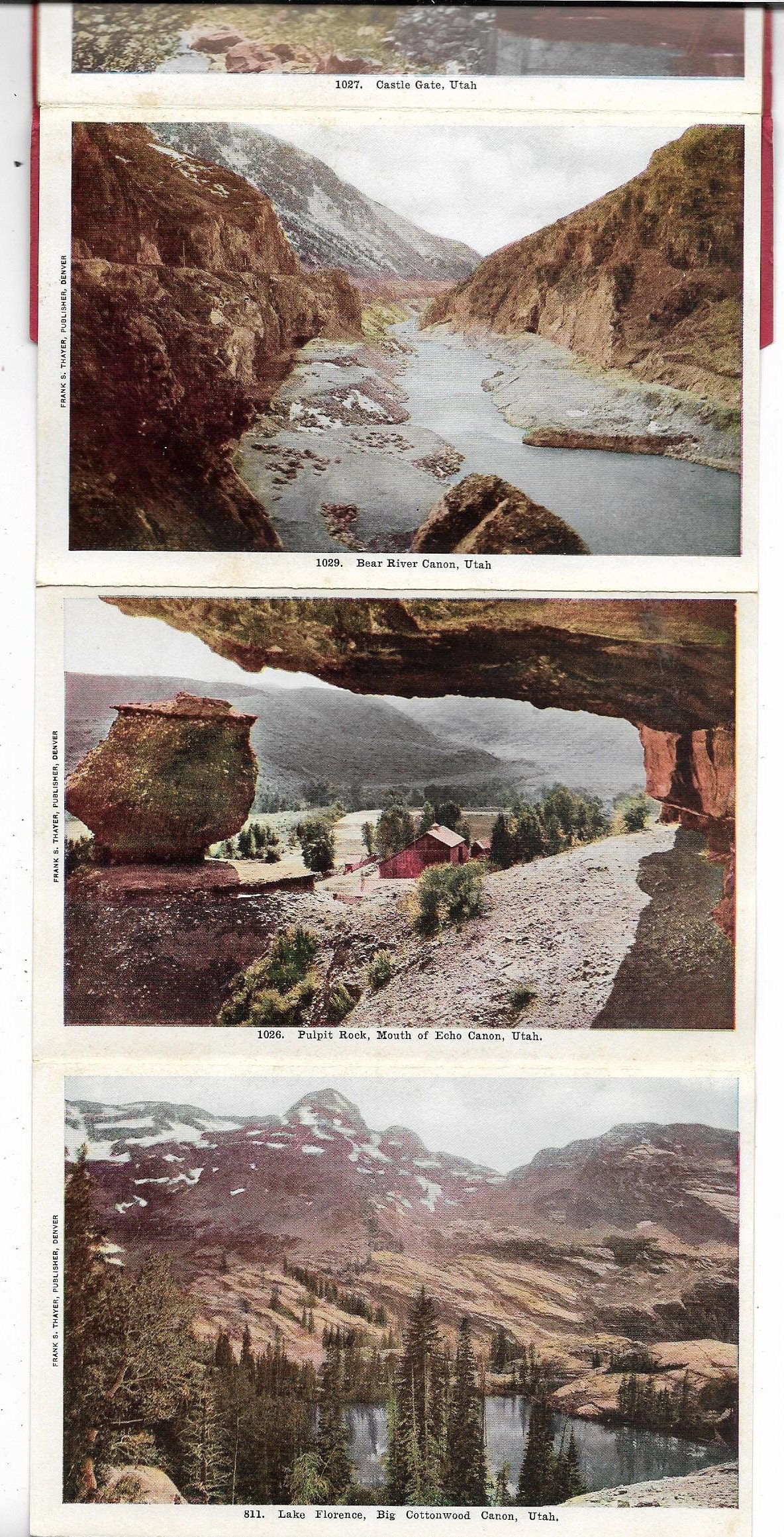 Utah Two Early 1900s Postcard Folders Art & Collectibles Collectibles ...